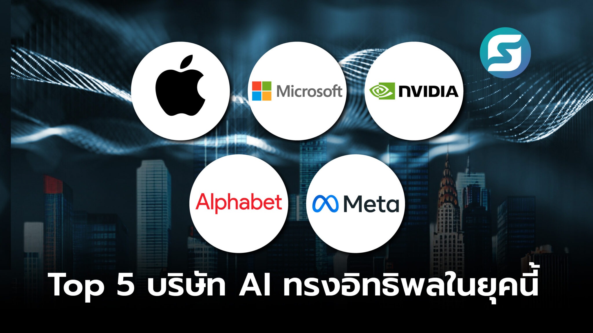 รวมสุดยอด 5 บริษัท AI ทรงอิทธิพลที่สุด ในยุค AI Disruption - Smart SME